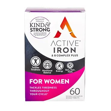 Active Iron & B Complex Women – O'Connor's Pharmacy Douglas